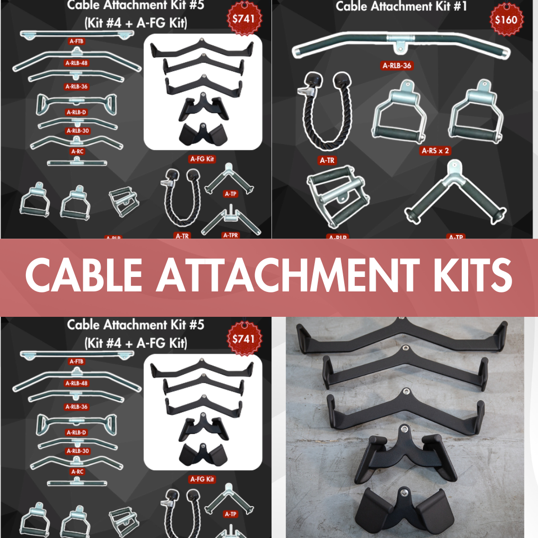 Cable Attachment Kits – Muscle D Fitness