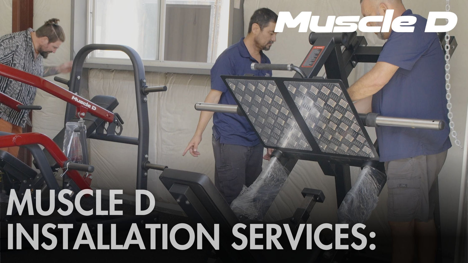 Muscle D Installations: Commercial, Studio, Police, Fire, & Home Gyms