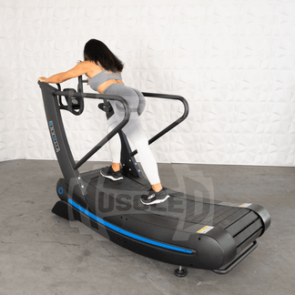 Commercial Self Powered Curve Treadmill – Muscle D Fitness