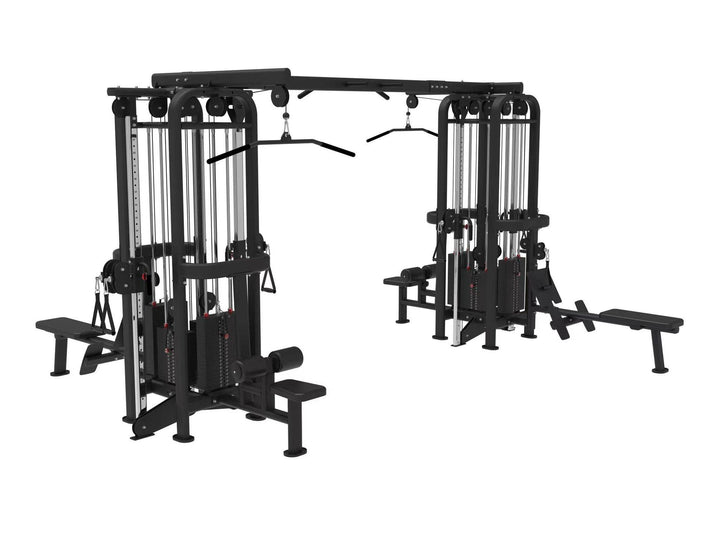 8 Stack Megatron Standard Jungle Gym - 2 Colors - Muscle D Fitness - B