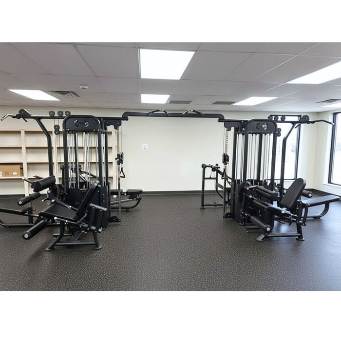 8 Stack Megatron Compact Multi-Gym - Muscle D Fitness - Comprehensive