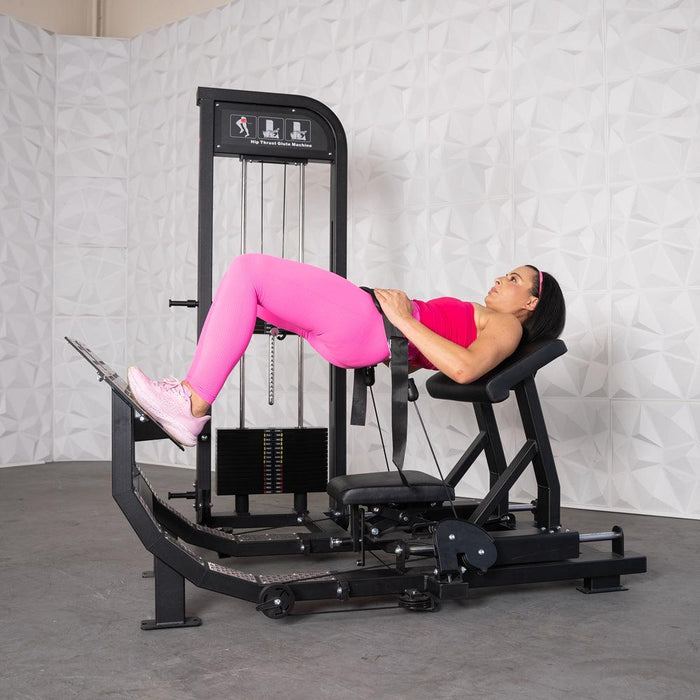 Excel Selectorized Hip Thrust Glute - Muscle D Fitness - Selectorized