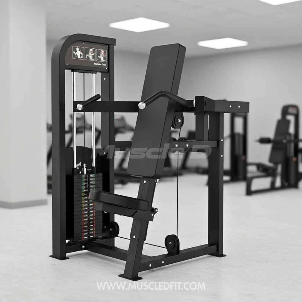 Excel Shoulder Press - Muscle D Fitness - Selectorized Military Press