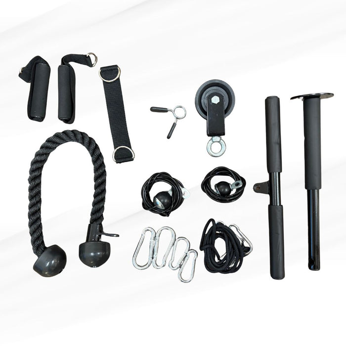 LAT Pulley Cable Machine System DIY Gym Attachment Lat Pulldown Workou