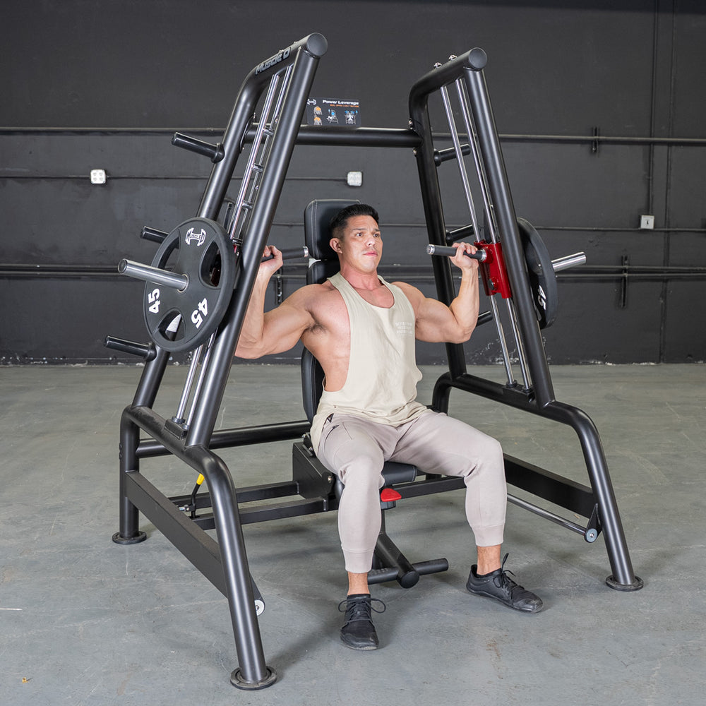 Power Leverage V2 Convergent Bench - Muscle D Fitness - Incline, Shoul