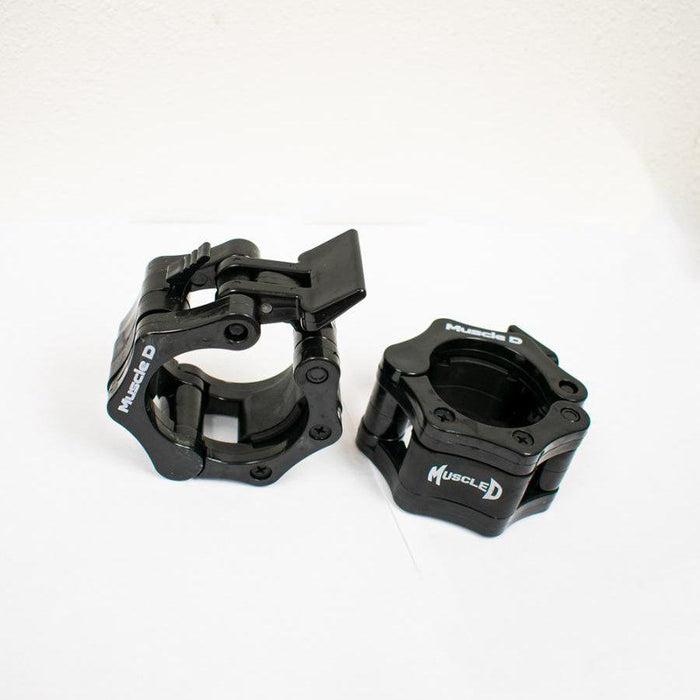 Pro Lock Jaw Collars (per pair) - Muscle D Fitness - Sturdy Olympic Ba