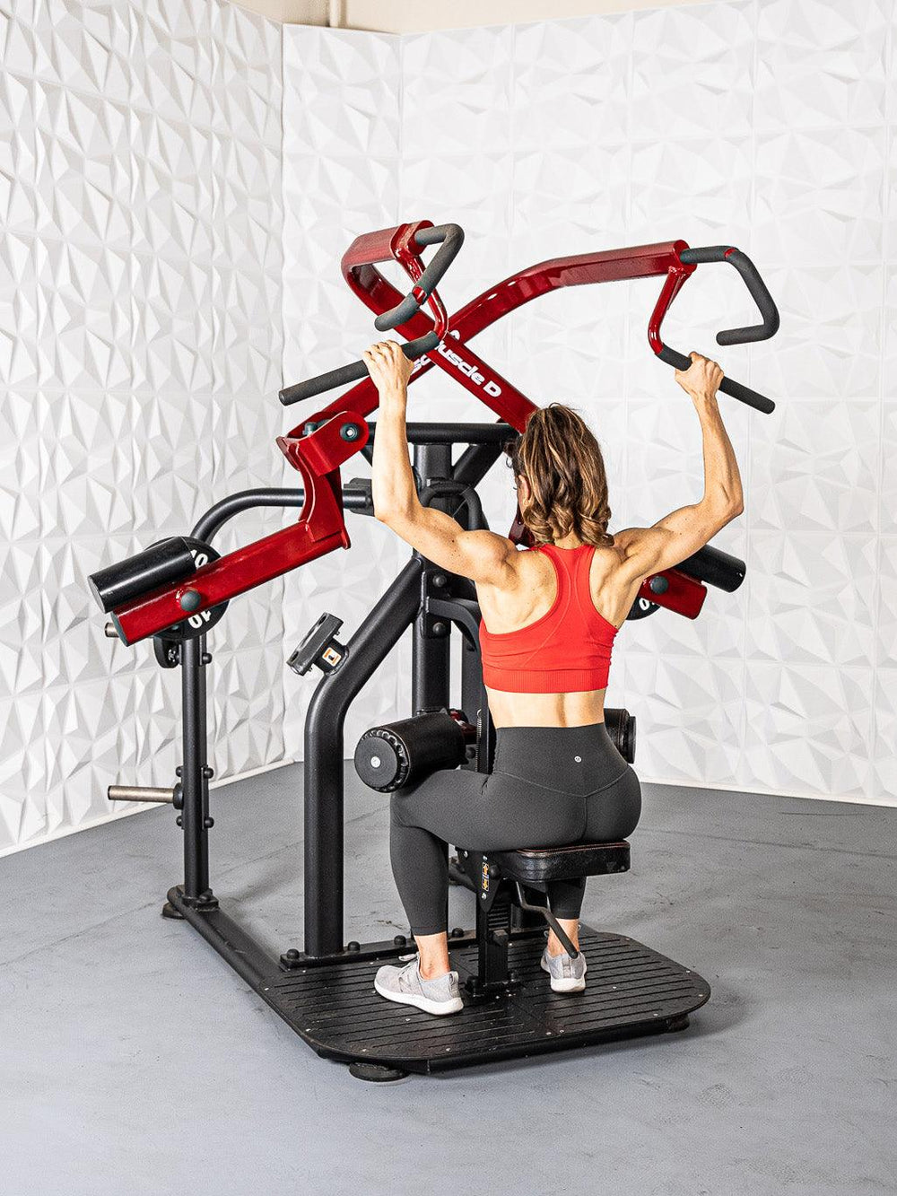 Pro Strength Rotary Lat Pull-Down - Muscle D Fitness - Premium - Adjus
