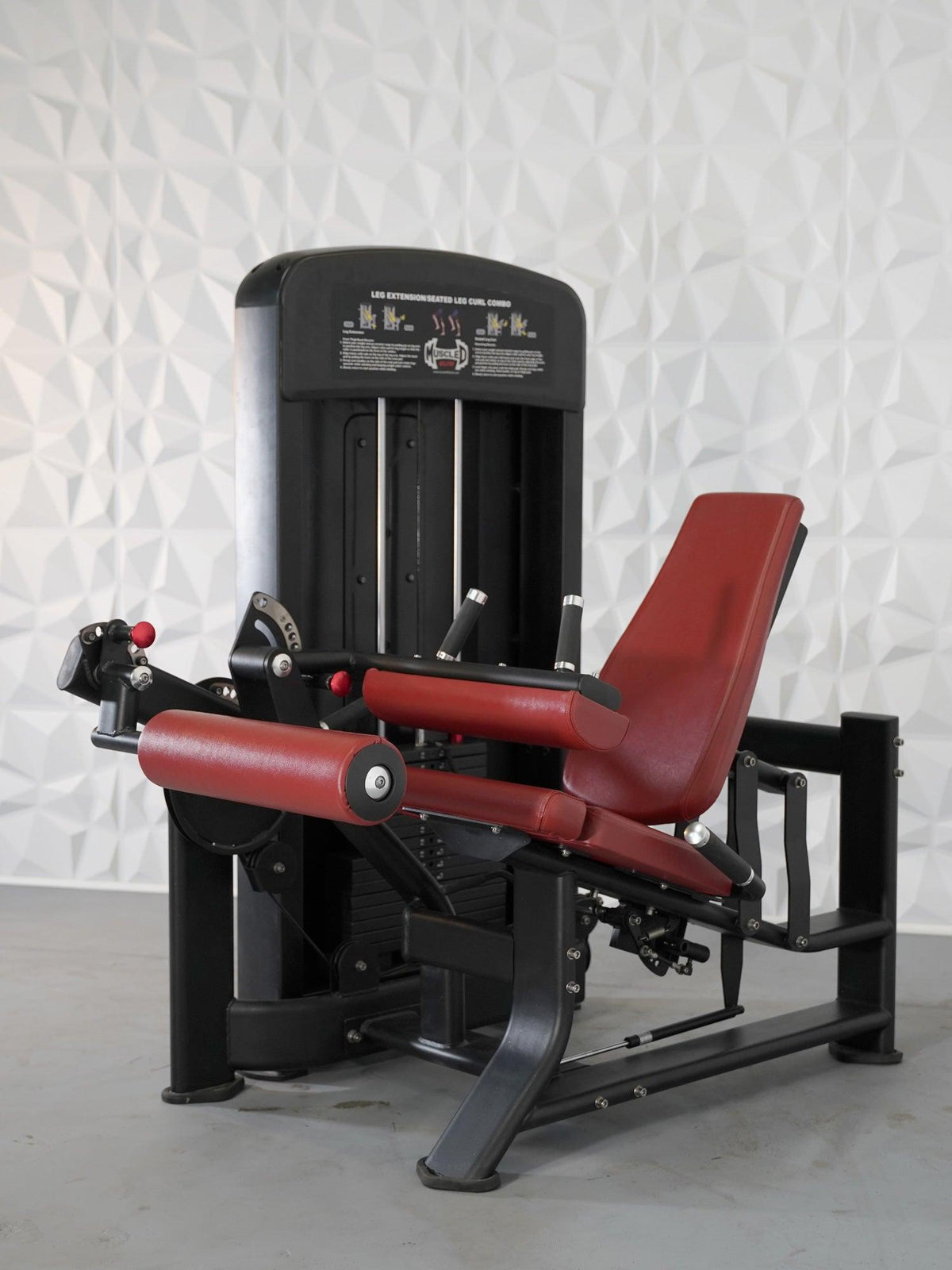 Elite Selectorized Leg Extension Seated Leg Curl Combo - Muscle D Fitn