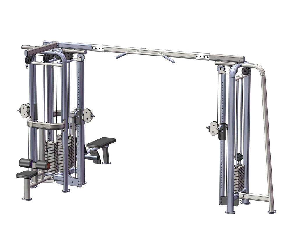 5 Stack Megatron Deluxe Jungle Gym 3 Colors - Muscle D Fitness - Comme