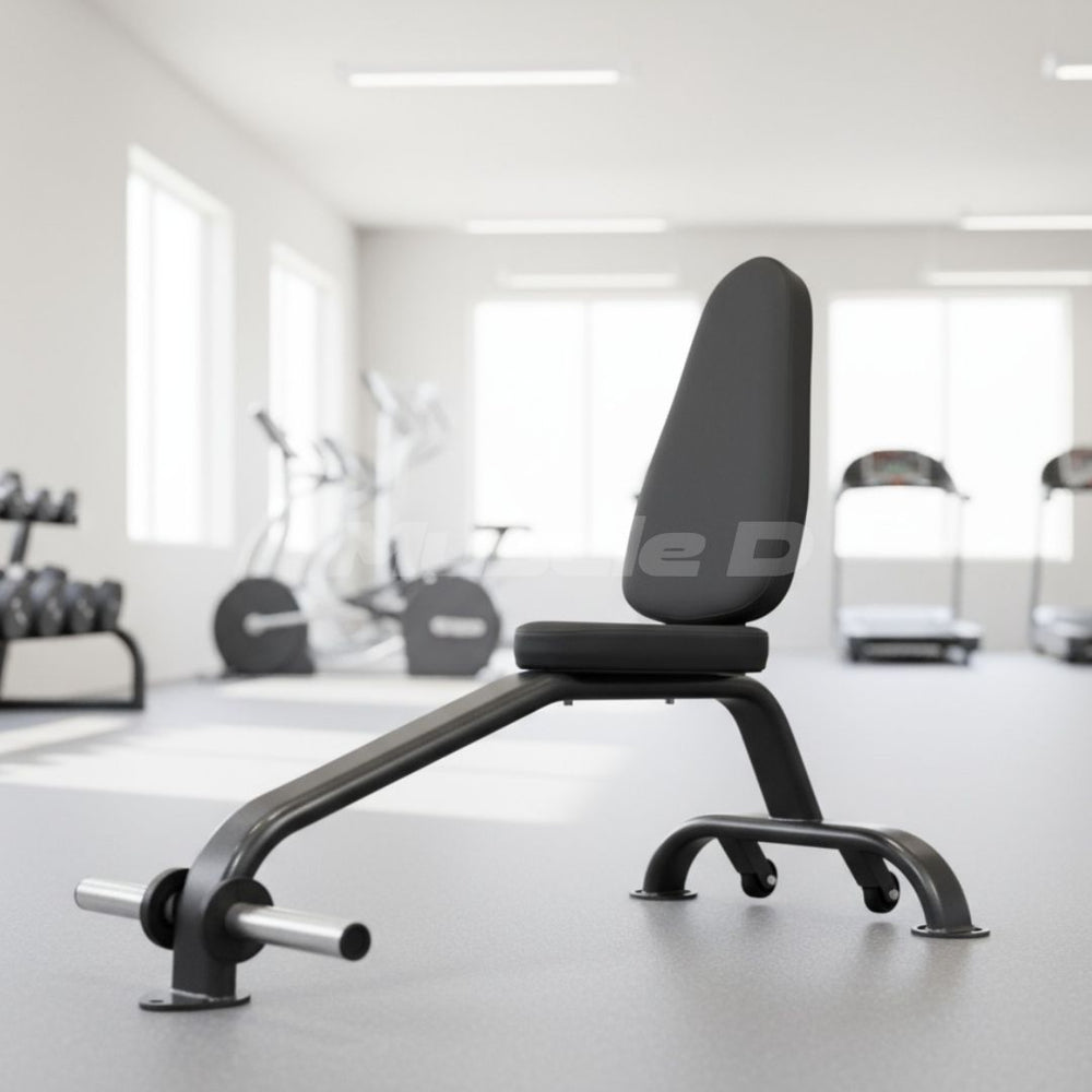Utility Bench - Muscle D Fitness - Upright Seated Utility Bench with F