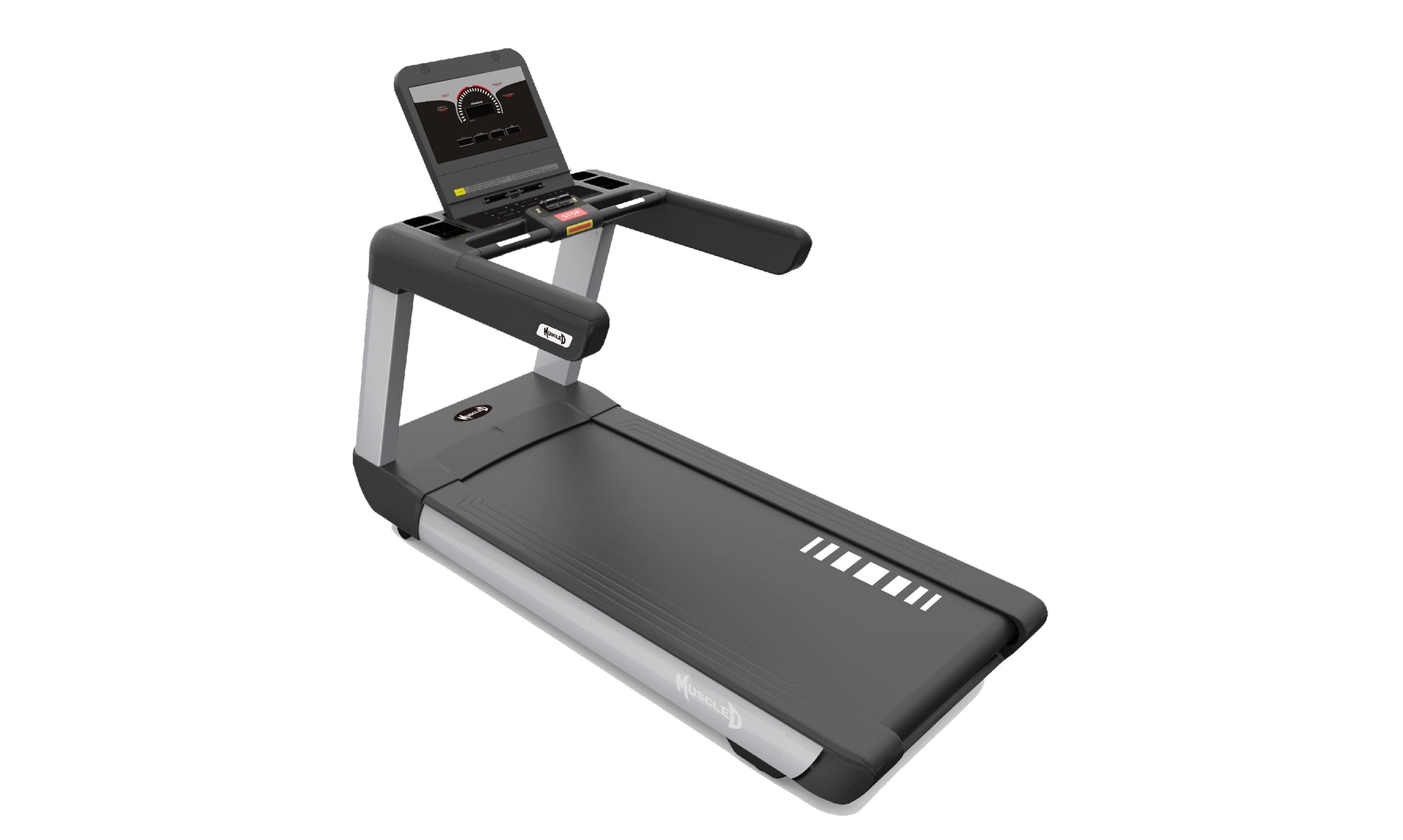 V2 LED Screen Commercial Treadmill - Muscle D Fitness - Upgraded LED S