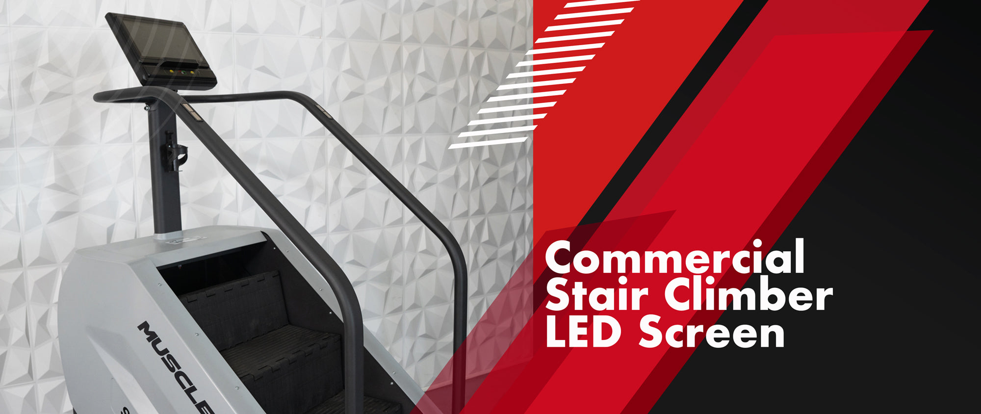 Commercial Stair Climber - Stepmill - LED Screen - Muscle D Fitness